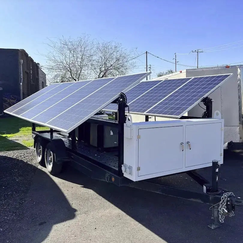 Batteries and Upgrades for DC Solar Trailers – Higher Wire Inc.