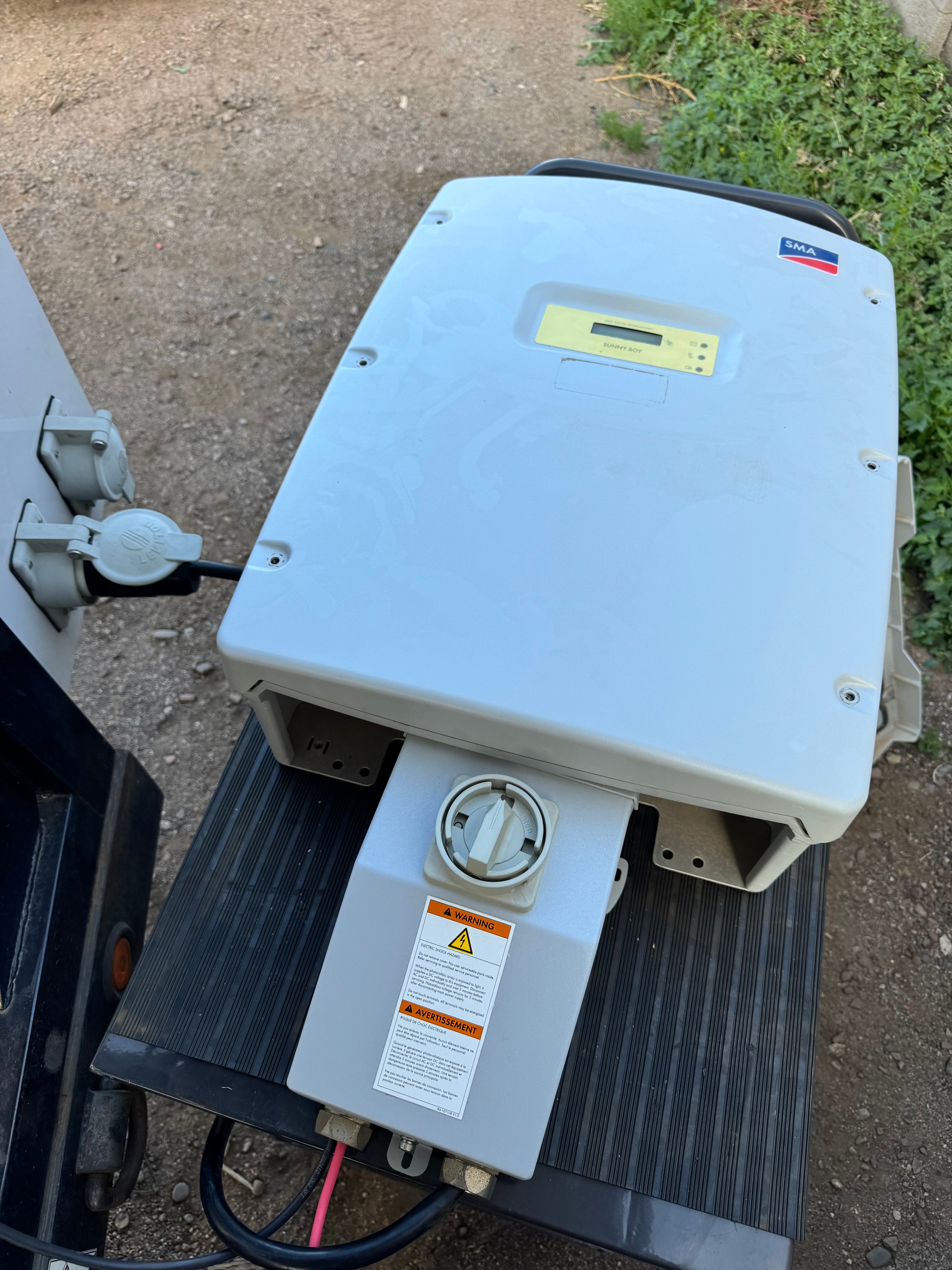 SMA Sunny Boy Inverter Kit For DC Solar Trailers – Higher Wire Inc.